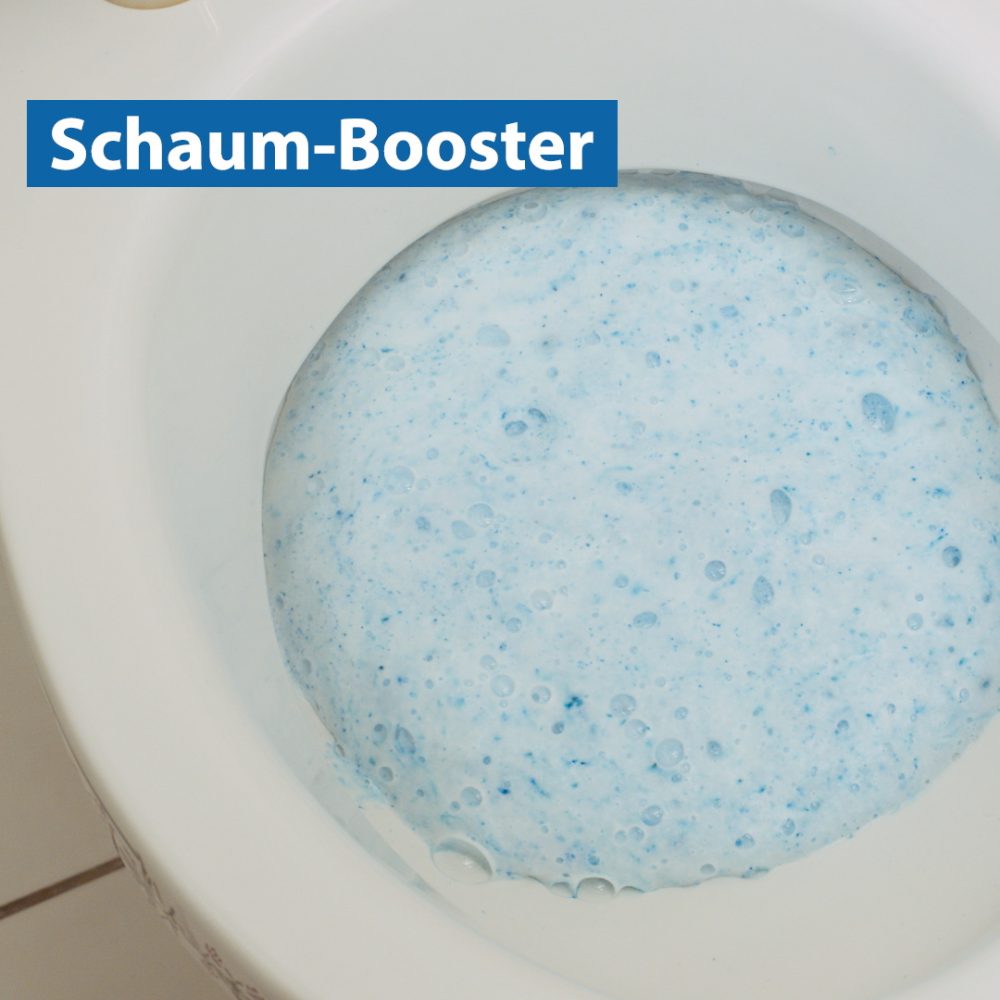 WC Pulver mit Schaum-Booster – Das Blaue Wunder